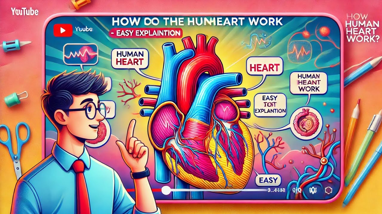 "How Does the Human Heart Work? | Easy Explanation for Class 10" - YouTube