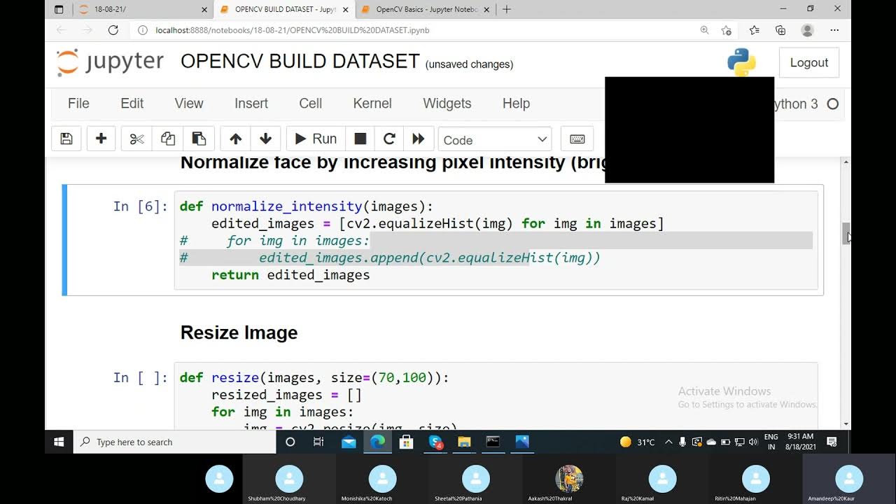 Learn OpenCV from scratch to advance | Real Time Face Detection using ...