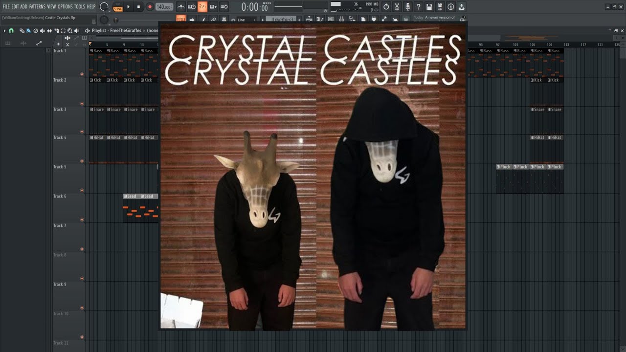 How To Make A Crystal Castles Type Beat - YouTube