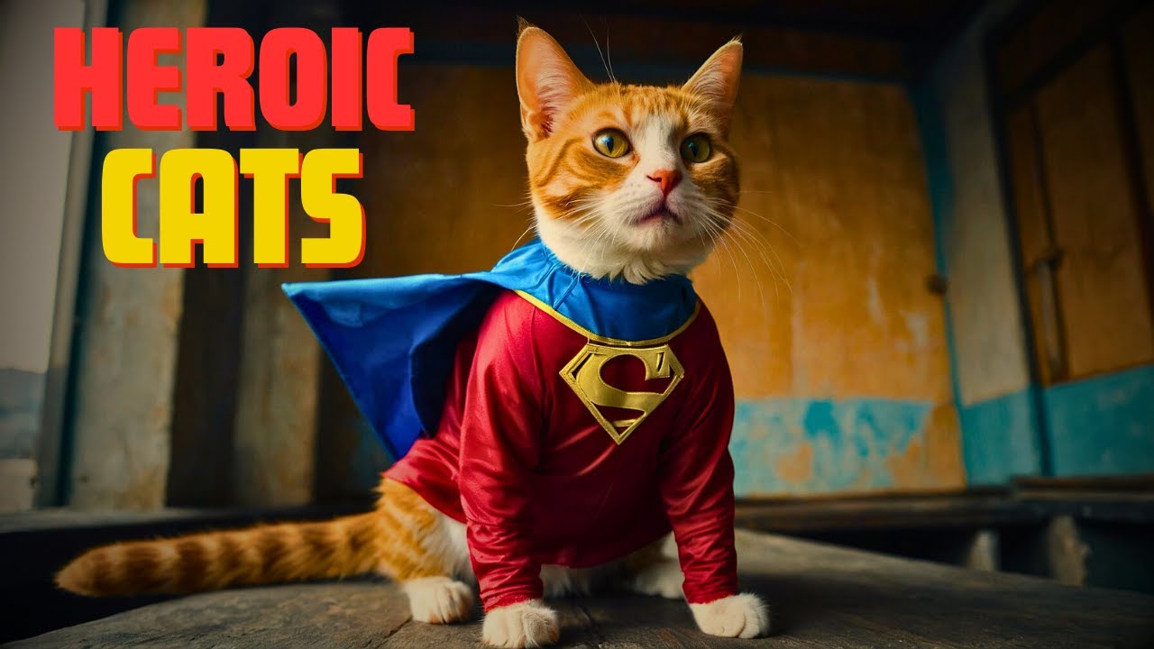 Heartwarming Stories: Brave Cats That Captivate - YouTube