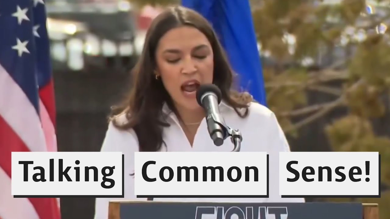 Common Sense Uprising: AOC Challenges Trump's Government! - YouTube