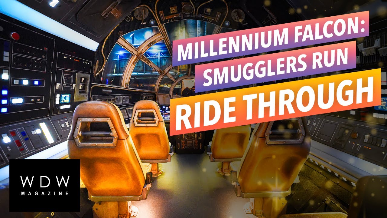 Millennium Falcon: Smugglers Run - Ride Through 2019 - YouTube