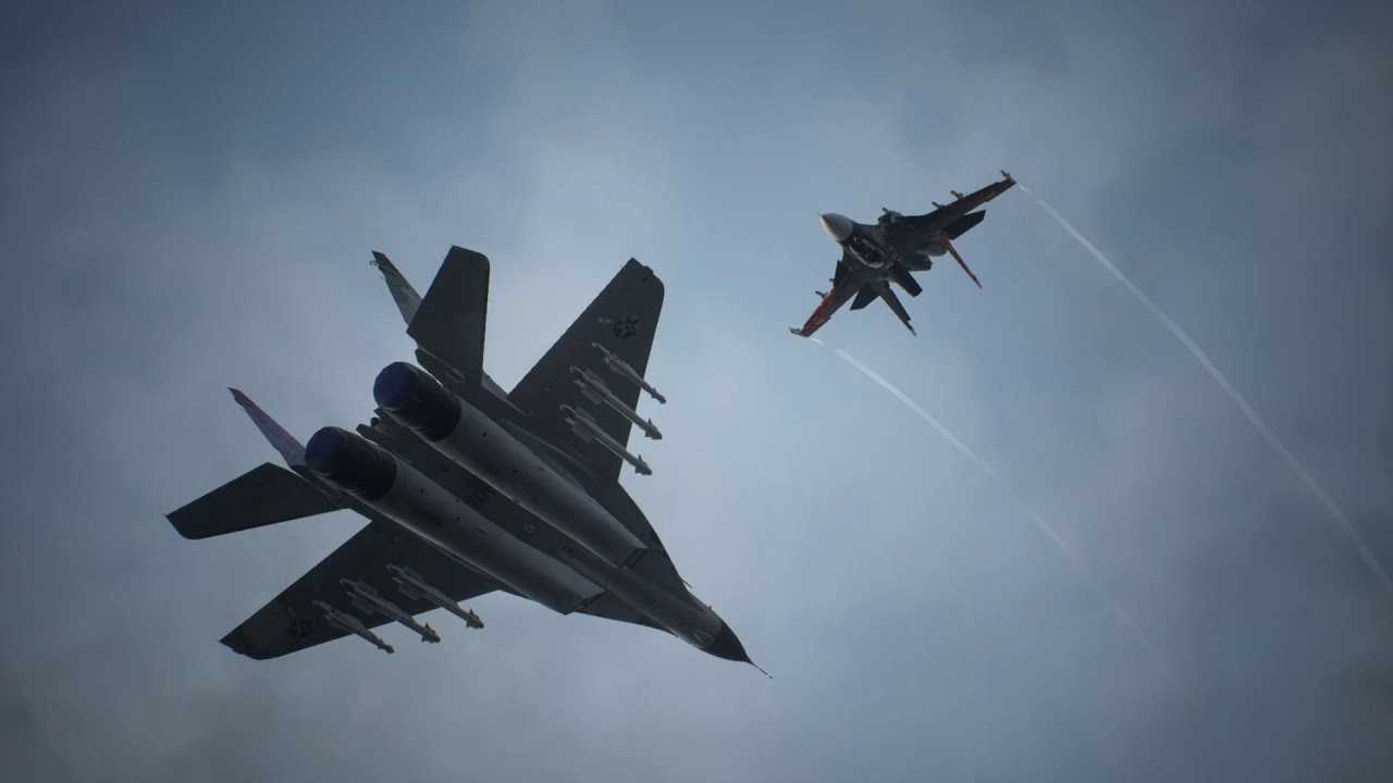 Ace Combat 7 Mission 7 (F-15E Emmeria Air Force) Operation Two Pairs ...
