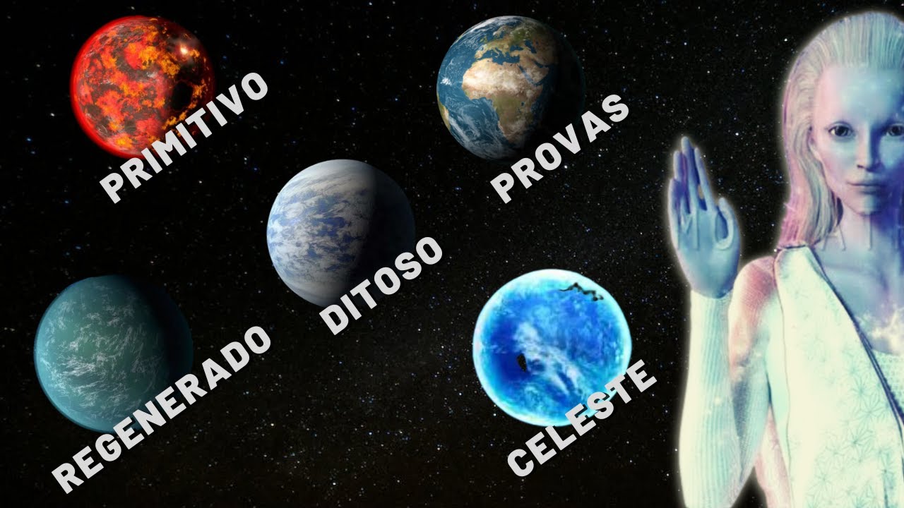 CONHEÇA TODAS AS CATEGORIAS DE PLANETAS HABITADOS I Mensagem Espírita ...