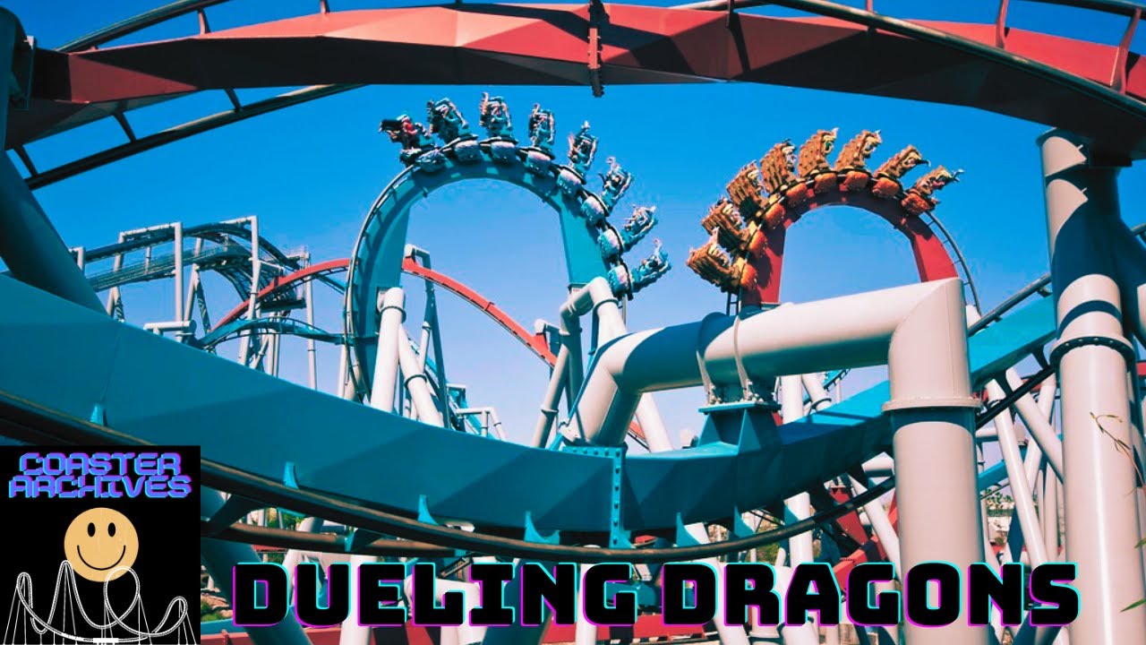 Coaster Archive 2: DUELING DRAGONS - YouTube