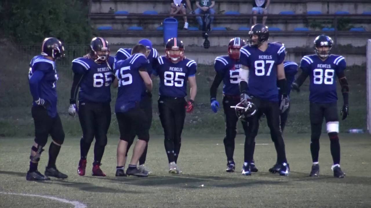 Bucharest Rebels vs Bucharest Warriors Semifinala 2 CNFA 2016 50-14 ...