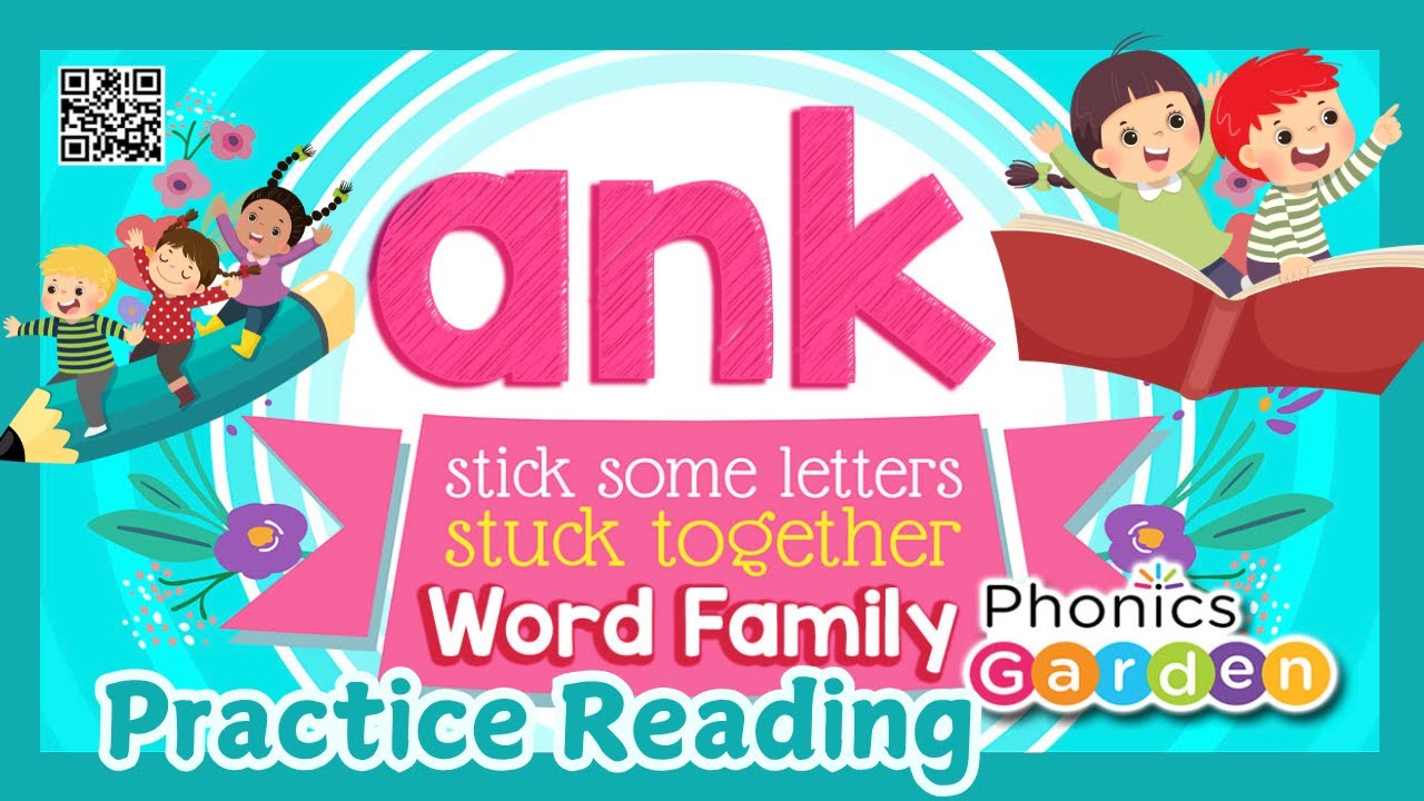 ANK | Word Family | Stick Some Letters Stuck Together | Practice ...