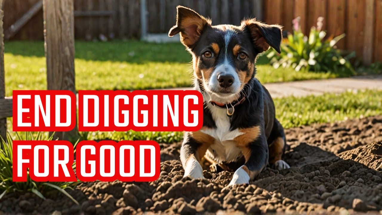 How to STOP Your Dog From Digging in the Yard! | Why Dogs Dig and How ...