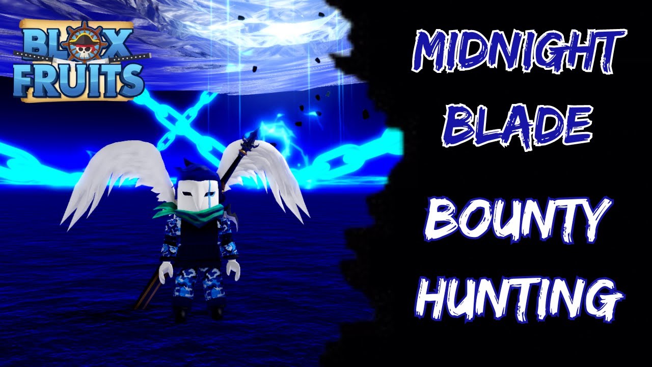 Midnight Blade is so cool for PVP | Bounty hunting in BLOXFRUITS - YouTube