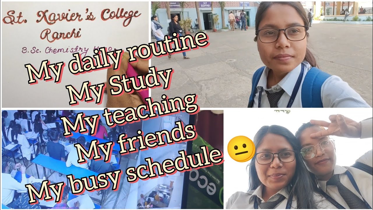 My vlog -All about my daily routine , study, teaching and my life .. ☺️ ...