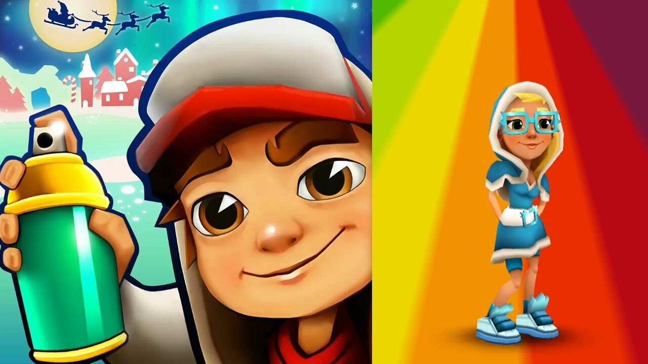 Subway Surfers Winter Holiday - ice outfit - YouTube