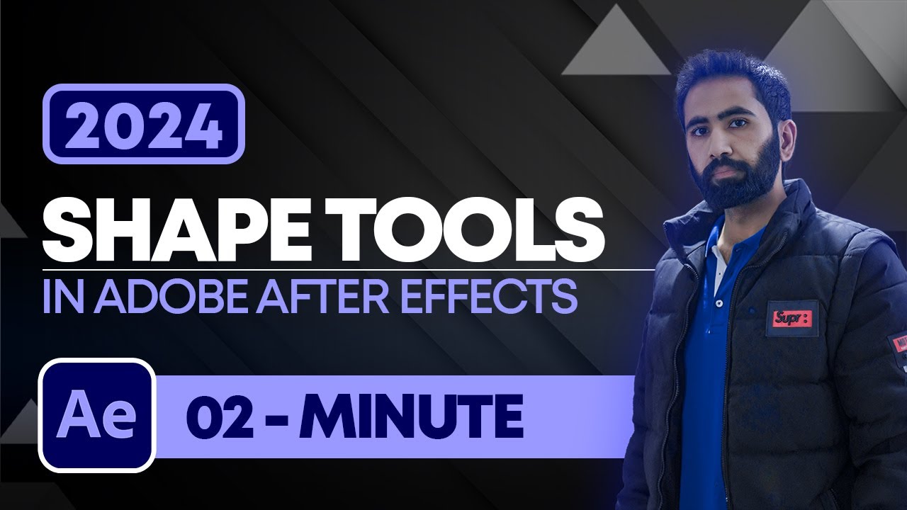 How to Use Shape Tool in Adobe After Effects 2024 | Tools in After ...