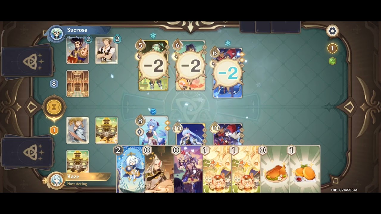 Sucrose Friendly Match Genshin TCG - YouTube