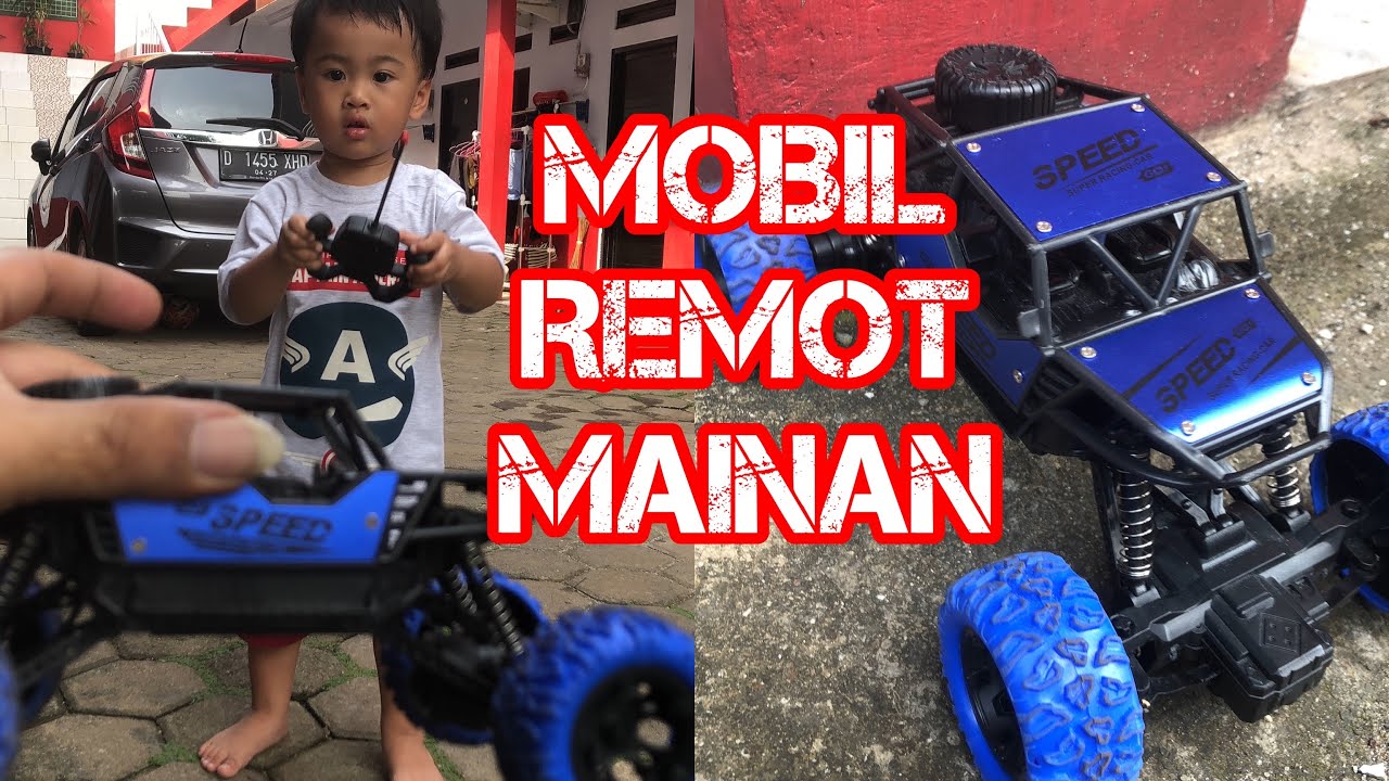 Nara Kei Sitepu Main Mobil Remot Mainan - YouTube