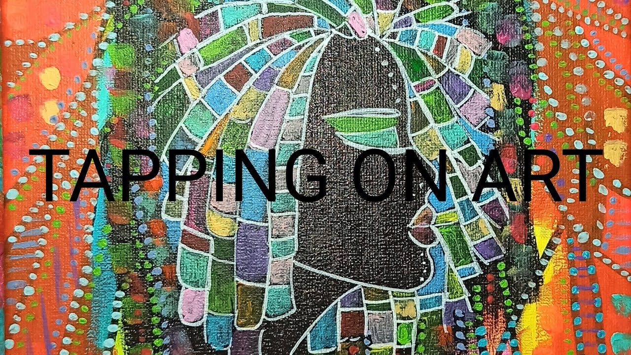 🌈 ARTSY ASMR: tapping on art + air tracing, camera tap & scratch ...