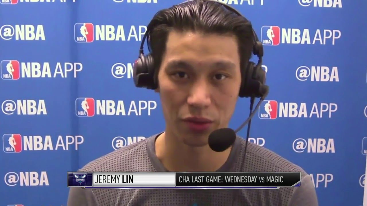 Jeremy Lin Arena Link Interview by NBA TV postgame #CHAatBOS - YouTube