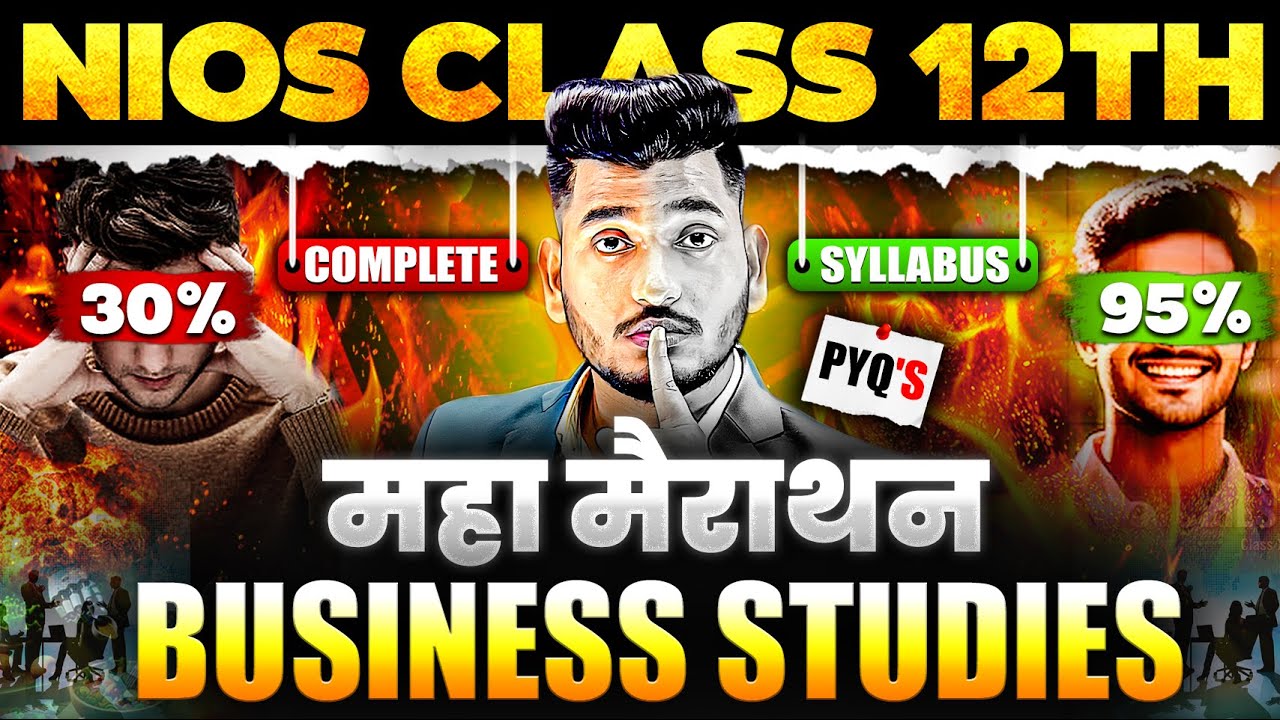 NIOS Class 12th Business Studies Most Important Questions with ...