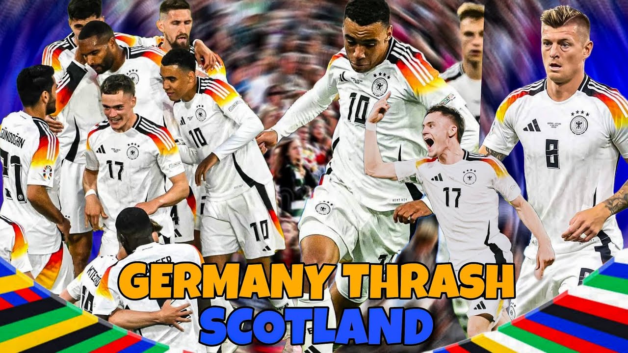 Germany Thrash Scotland | Germany 5-1 Scotland UEFA EURO 2024 MATCH ...