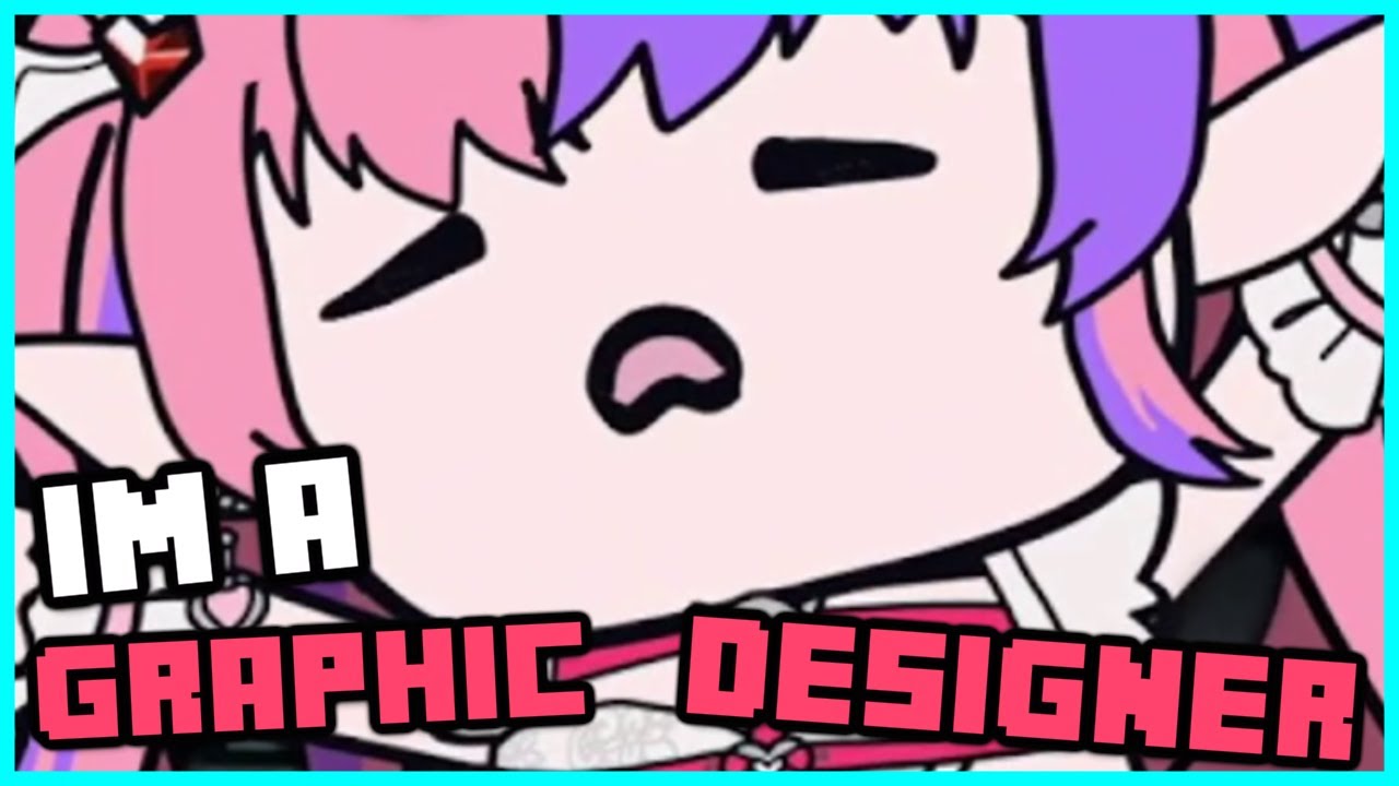 Ironmouse create a cute poster for her horror stream - YouTube