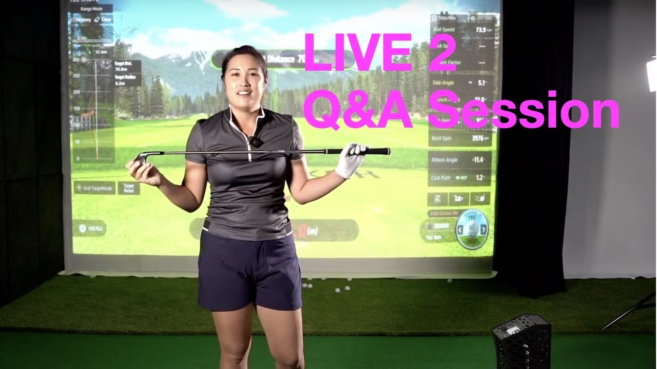 Michele Low Golf Live 2 - Q&A and Online Lesson - YouTube