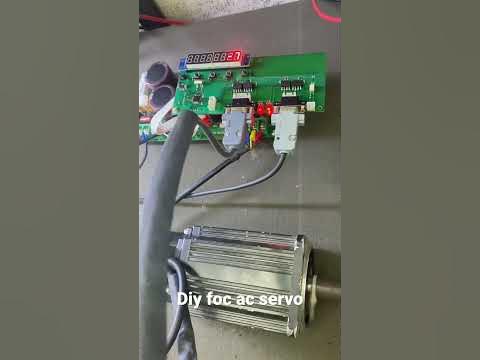 Diy foc ac servo 750w - YouTube