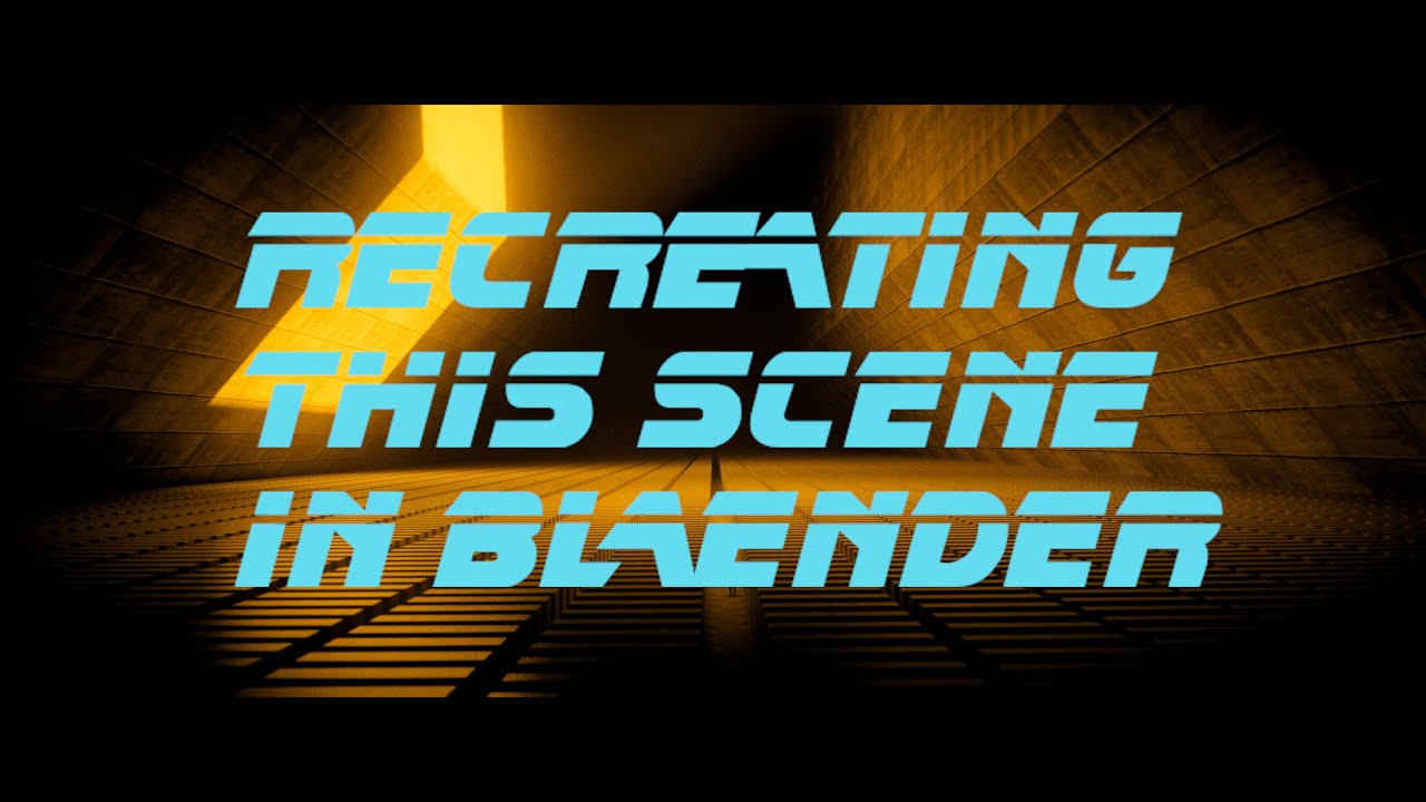 Blade Runner 2049 Wallace Headquarters in Blender | 5MIN TIMELAPSE ...