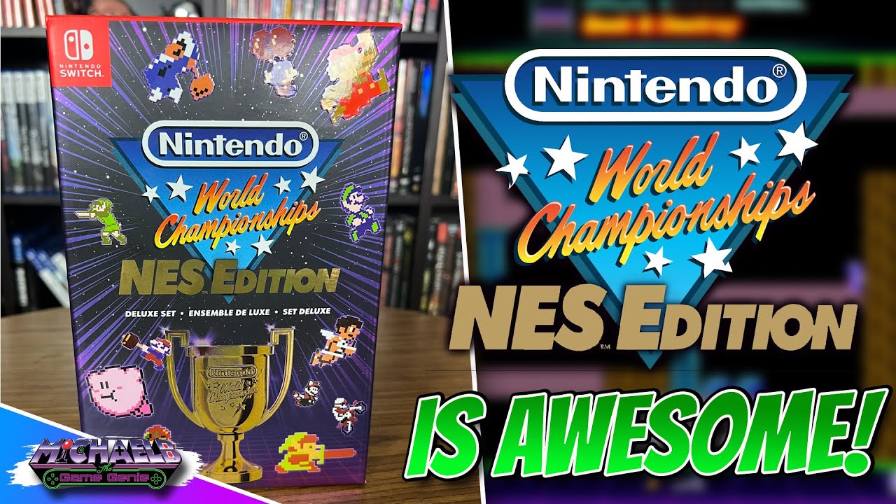 Nintendo World Championships NES Edition Deluxe Set Unboxing & Review ...