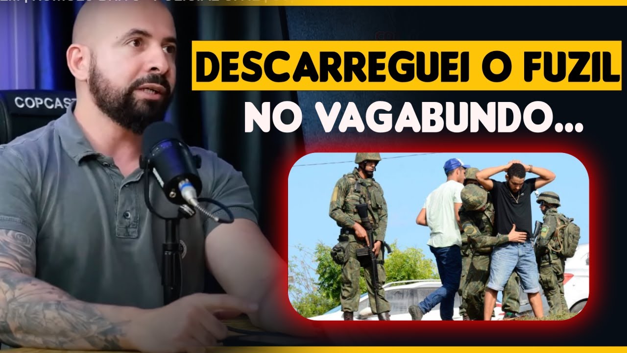 BANDIDO ENTROU NO QUARTEL ESCONDIDO E... | ROMULO BRITO - POLICIAL ...