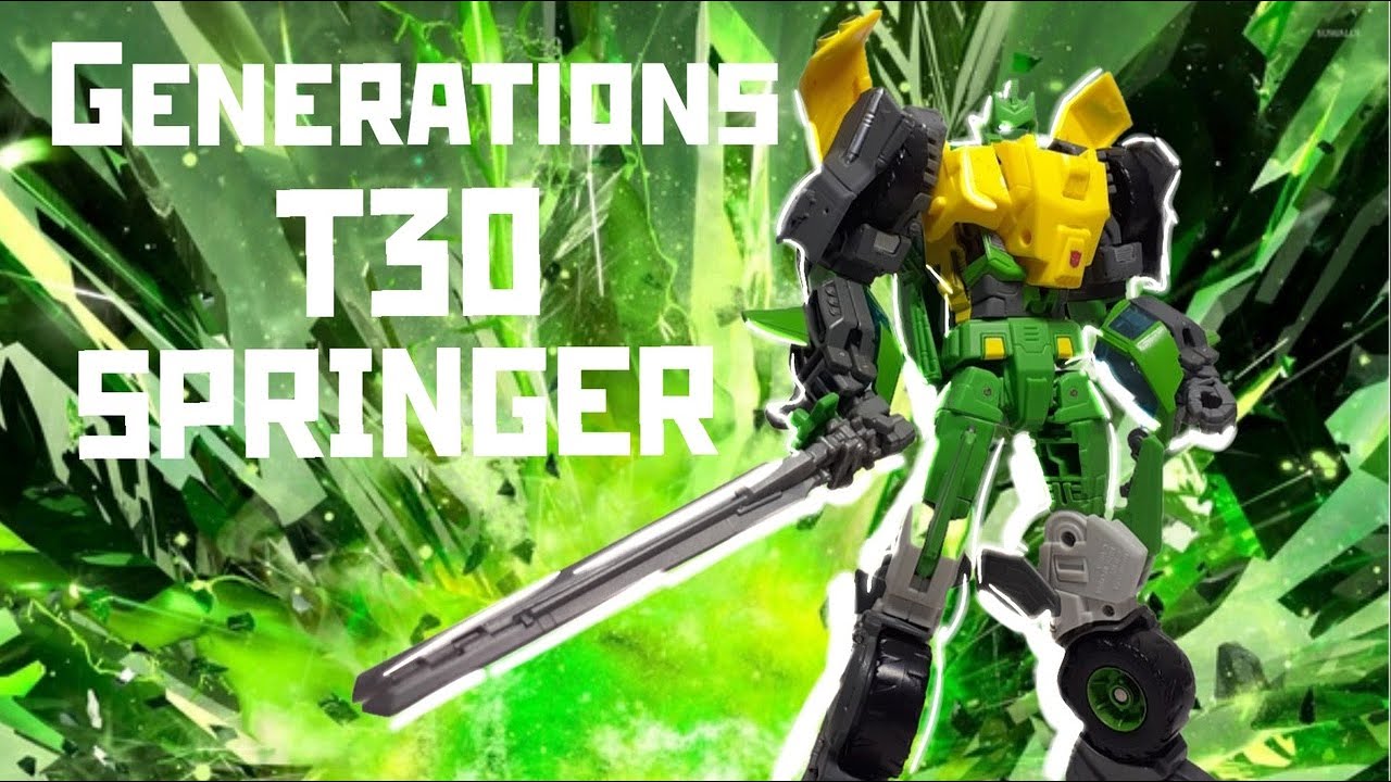 #transformers Generations T30 Springer - YouTube