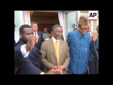 Zaire - Arrival US army airborne/President Mobutu - YouTube