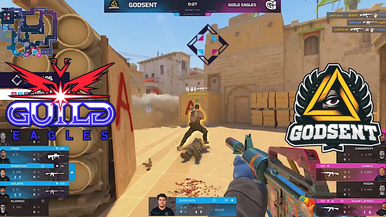 GUILD EAGLES vs GODSENT - YALLA COMPASS FALL - HIGHLIGHTS - YouTube