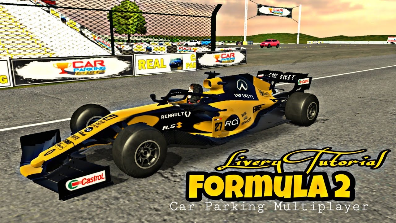 FORMULA 2 LIVERY TUTORIAL | CAR PARKING MULTIPLAYER #olzhasgames # ...