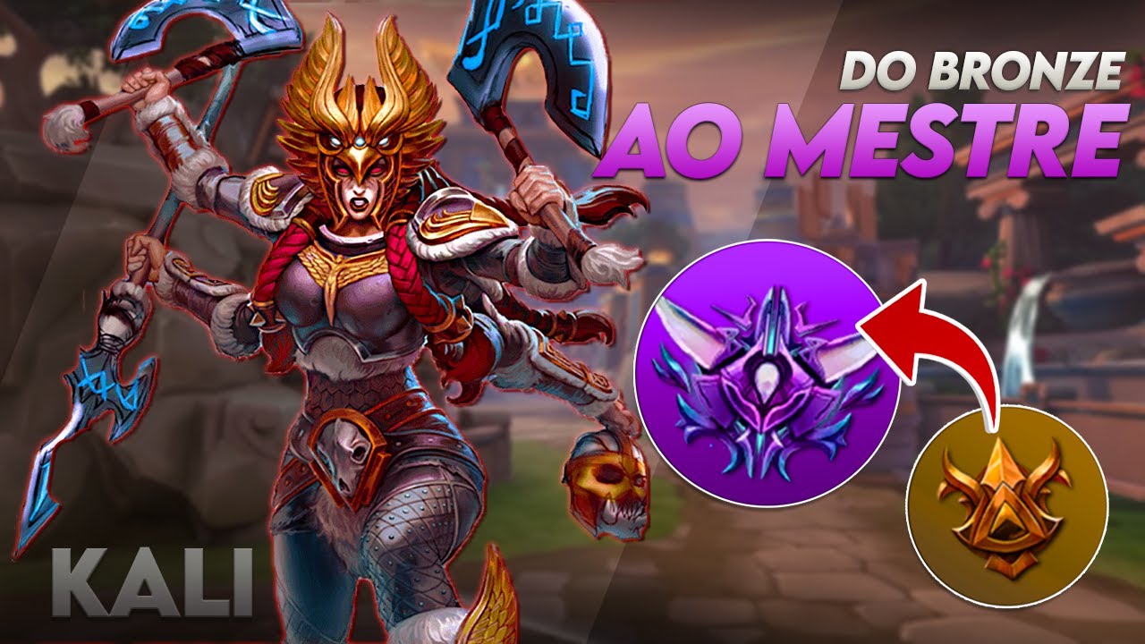 KALI JUNGLER, LADRÕES DE MARCA! - ⚡ Smite BR Conquista Bronze ao Mestre ...