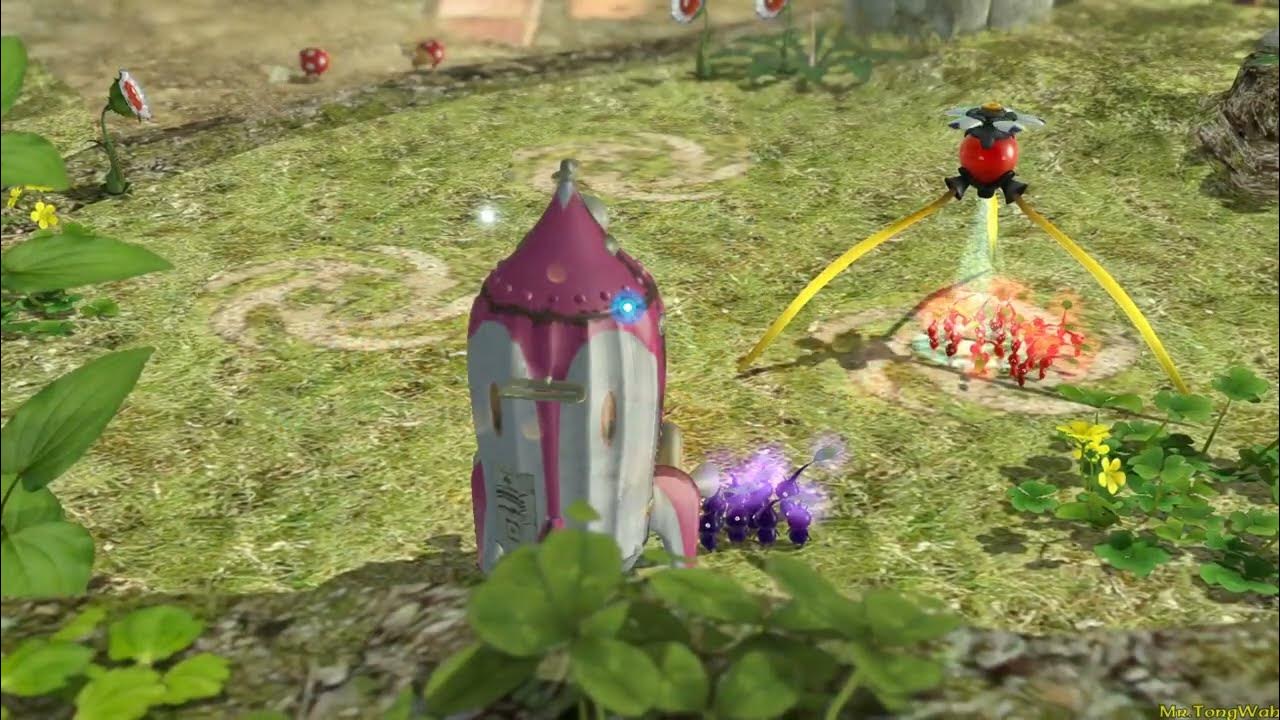 Pikmin 3 Deluxe Concept - Pikmin 2 HD Awakening Wood [Hack] - YouTube
