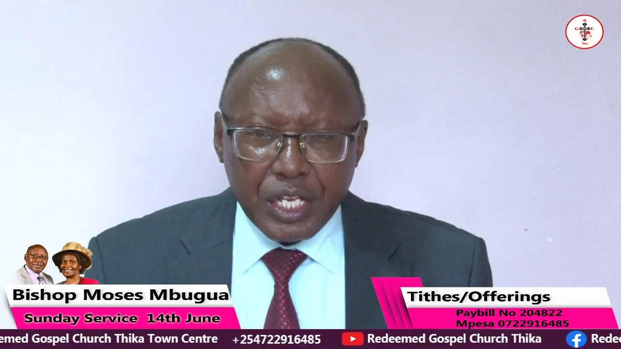 SUNDAY SERVICE 14TH JUNE 2020 ( BISHOP MOSES MBUGUA ) - YouTube