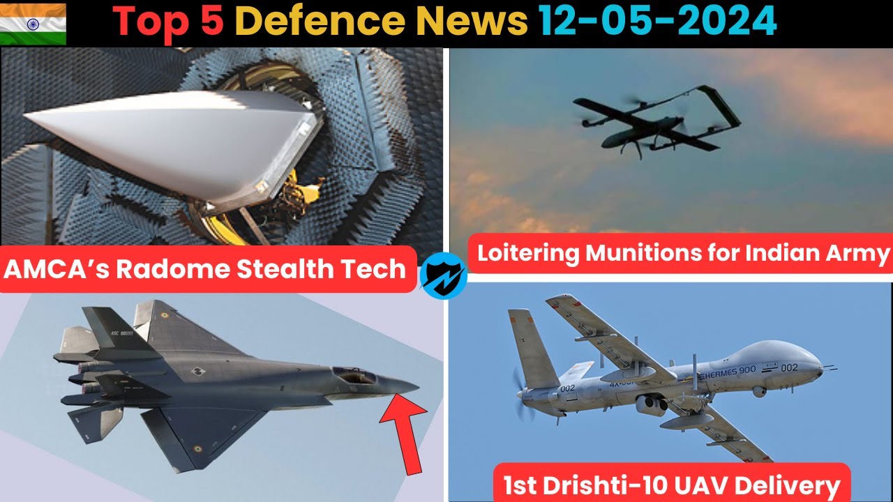 Bharat Defence News: AMCA's New Radomes Stealth Tech, KDS Loitering ...
