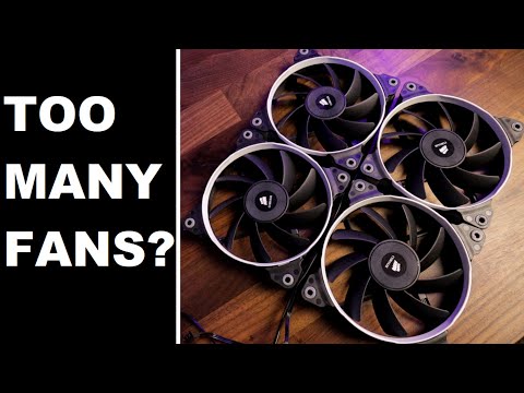 Do You Have Too Many Fans In Your PC?? - YouTube