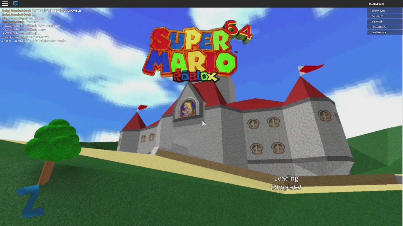 Roblox - Scary House and Super Mario 64: Roblox Edition! - YouTube