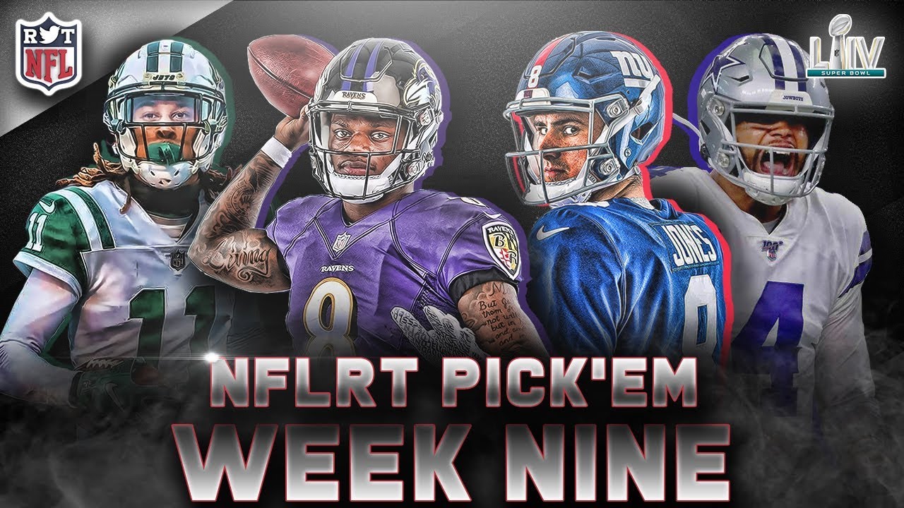 NFL Week 9 Picks & Score Predictions | 2019 #NFLRT Pick'em Challenge ...