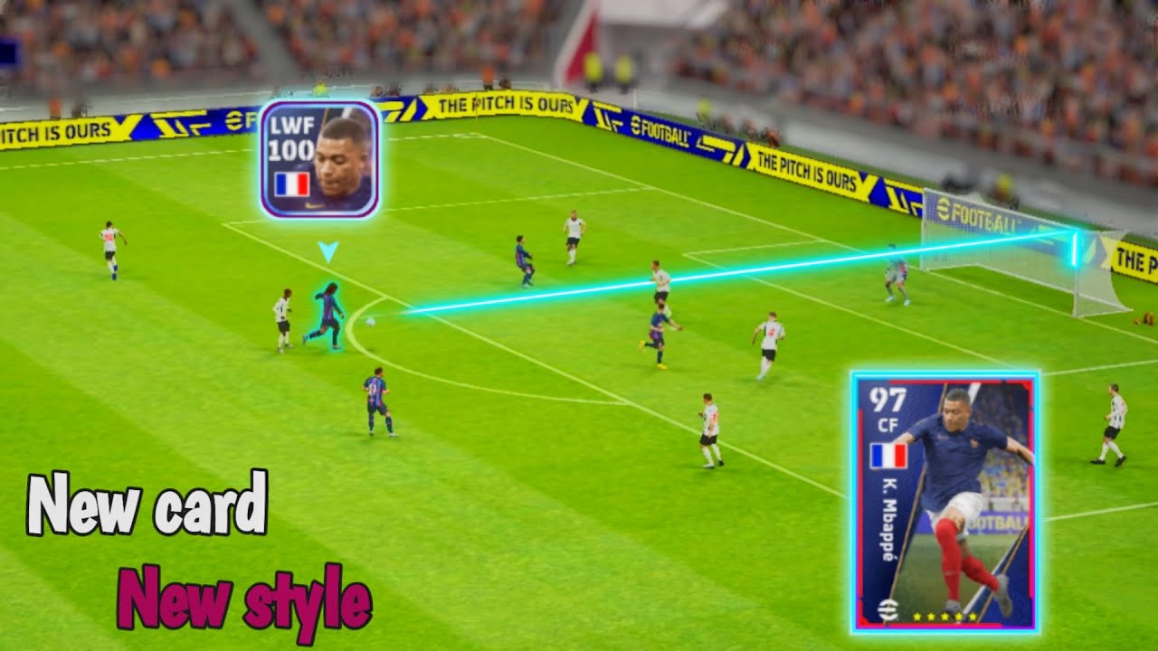efootball 2023 klian mbappe New card France World Cup | Skills ...