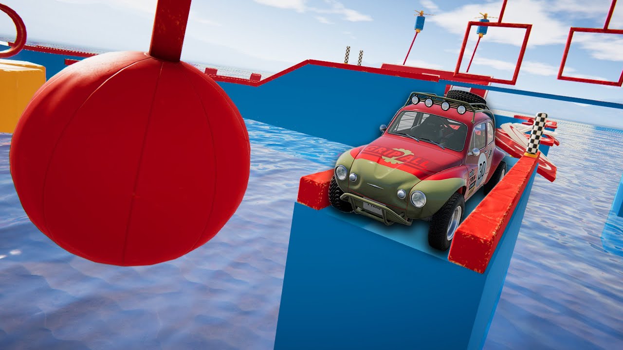 Wipeout in a CAR is PAINFUL - YouTube