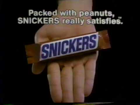 1985 Snickers Candy Bar "Football Practice" TV Commercial - YouTube