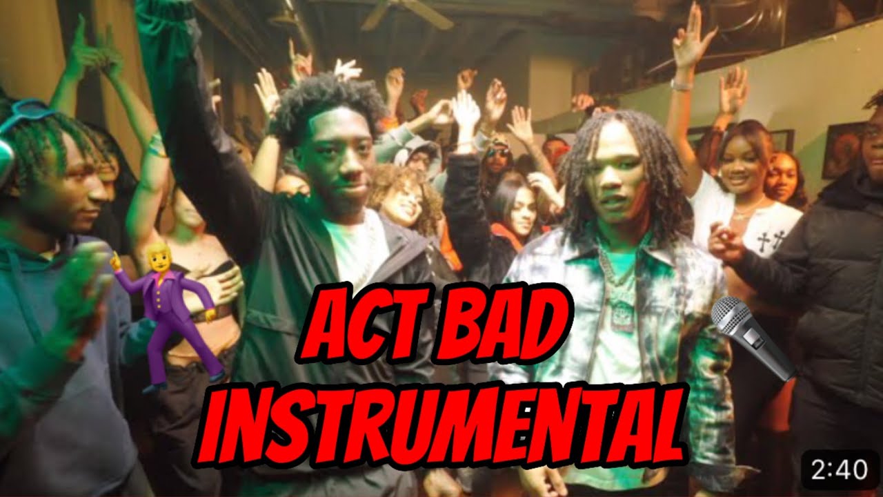 B-Lovee - Act Bad (feat. 2Rare) [INSTRUMENTAL] - YouTube