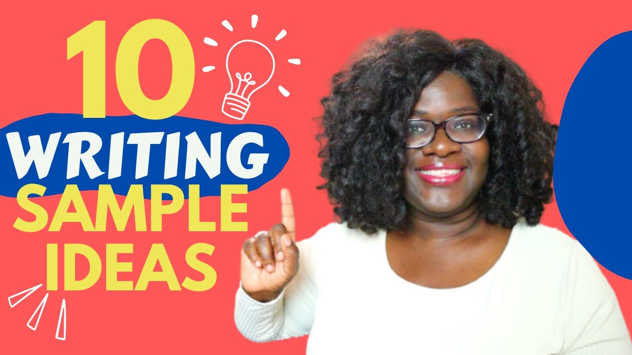 10 WRITING SAMPLE IDEAS for your portfolio as a beginner writer - YouTube