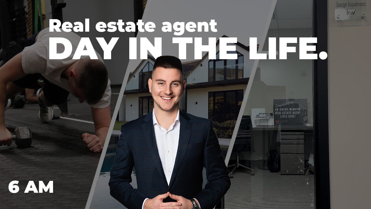 REALISTIC Day in the Life of a Real Estate Agent ( Daily routine of a ...