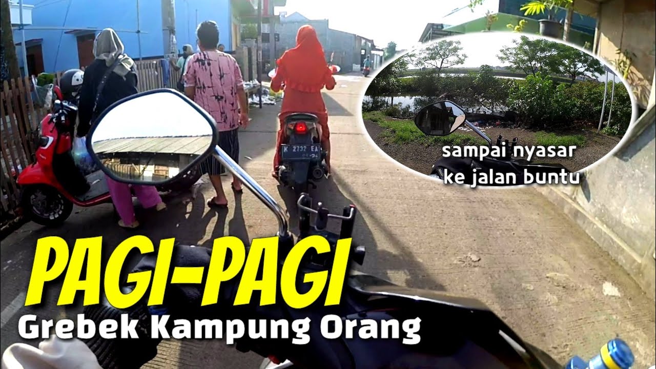 TERNIAT BANGET‼️ PAGI-PAGI GREBEK KAMPUNG ORANG || SAMPAI GAK JADI ...