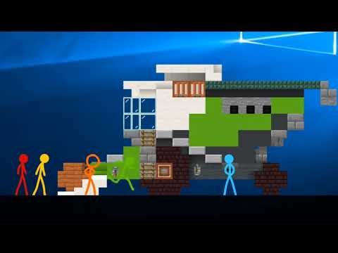 Minecraft Animasyonu - 16 Bolum - İnșaat Yarıșması II - Parça