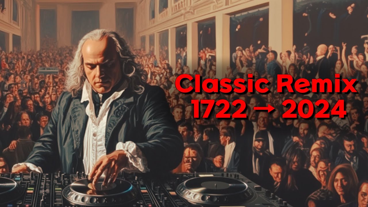 [Classic Remix] Run with me, "Mr. Bach" (Bach: Prelude in C minor, BWV ...