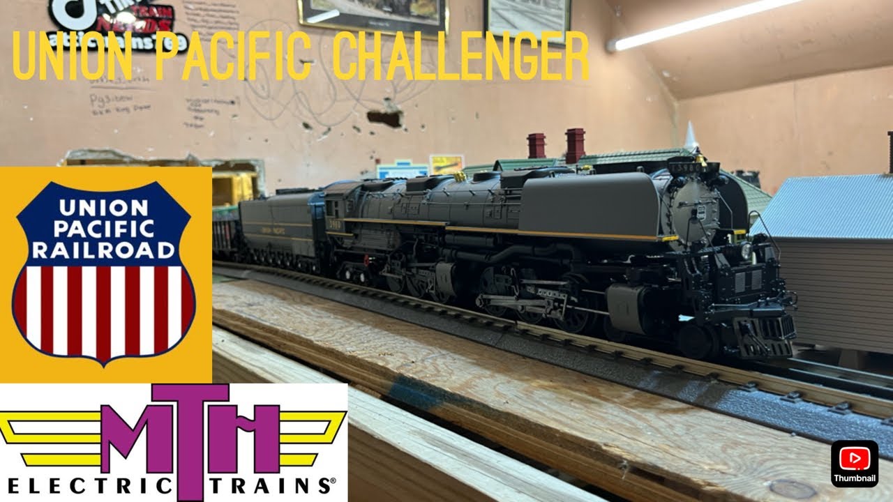 First take: MTH Union Pacific challenger 3980 review - YouTube