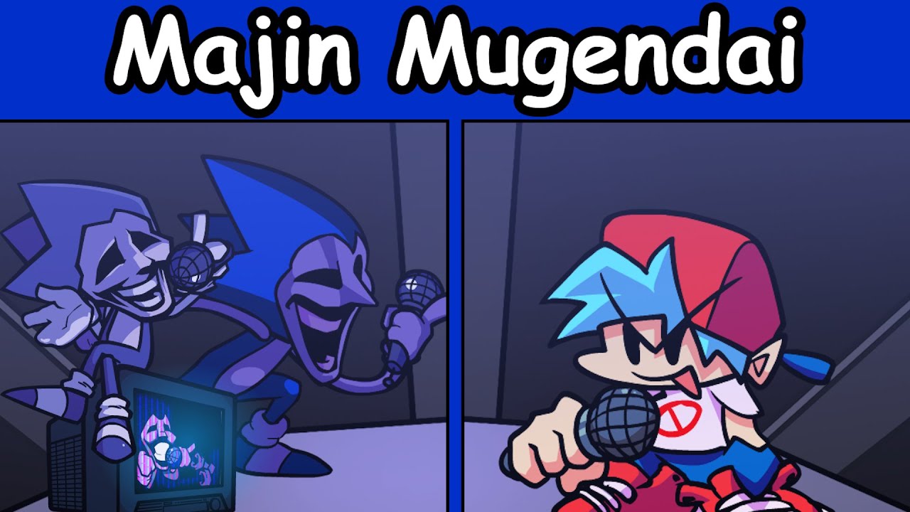 Vs Majin Sonic - FNF Majin Mugendai - YouTube